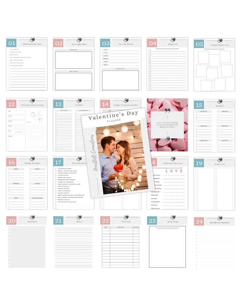 Valentines Planner | Digital Download – A Little Whimsy